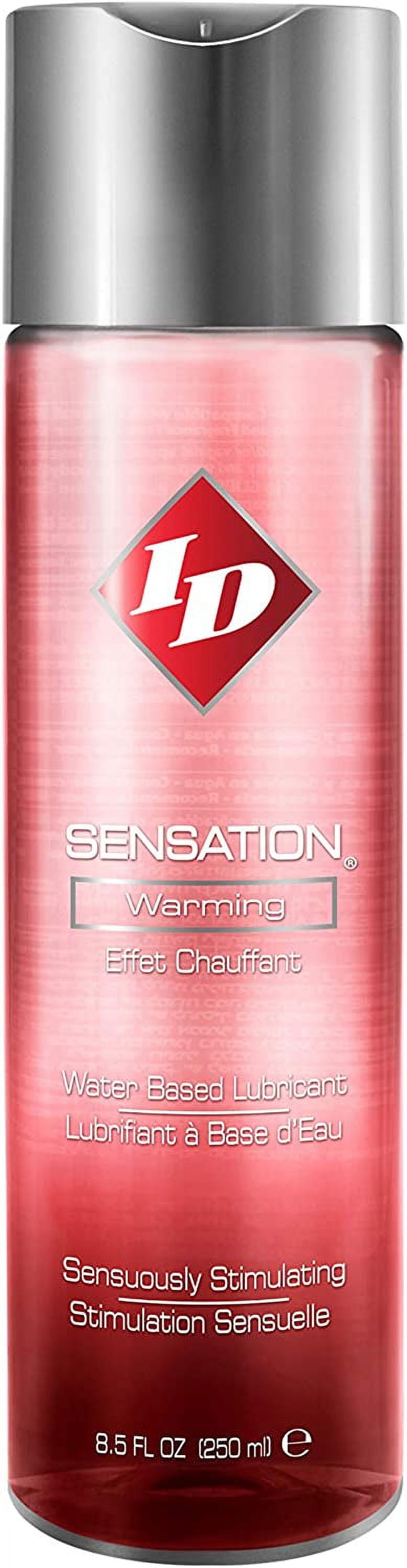 ID Lubricants Sensation Water Based Warming Personal Lubricant, 8.5 oz ...