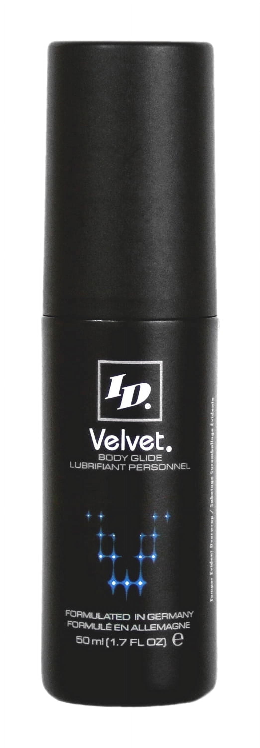 ID Lubricants Velvet Body Glide Silicone Based Personal Lubricant, 1.7 ...