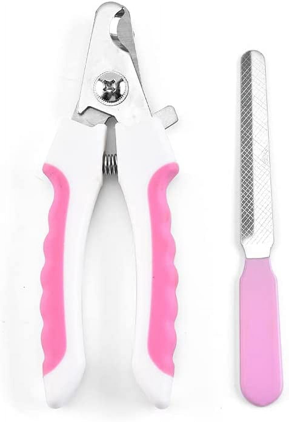 Dog & Cat Pets Nail Clippers and Trimmers - Razor Sharp Blade - with ...