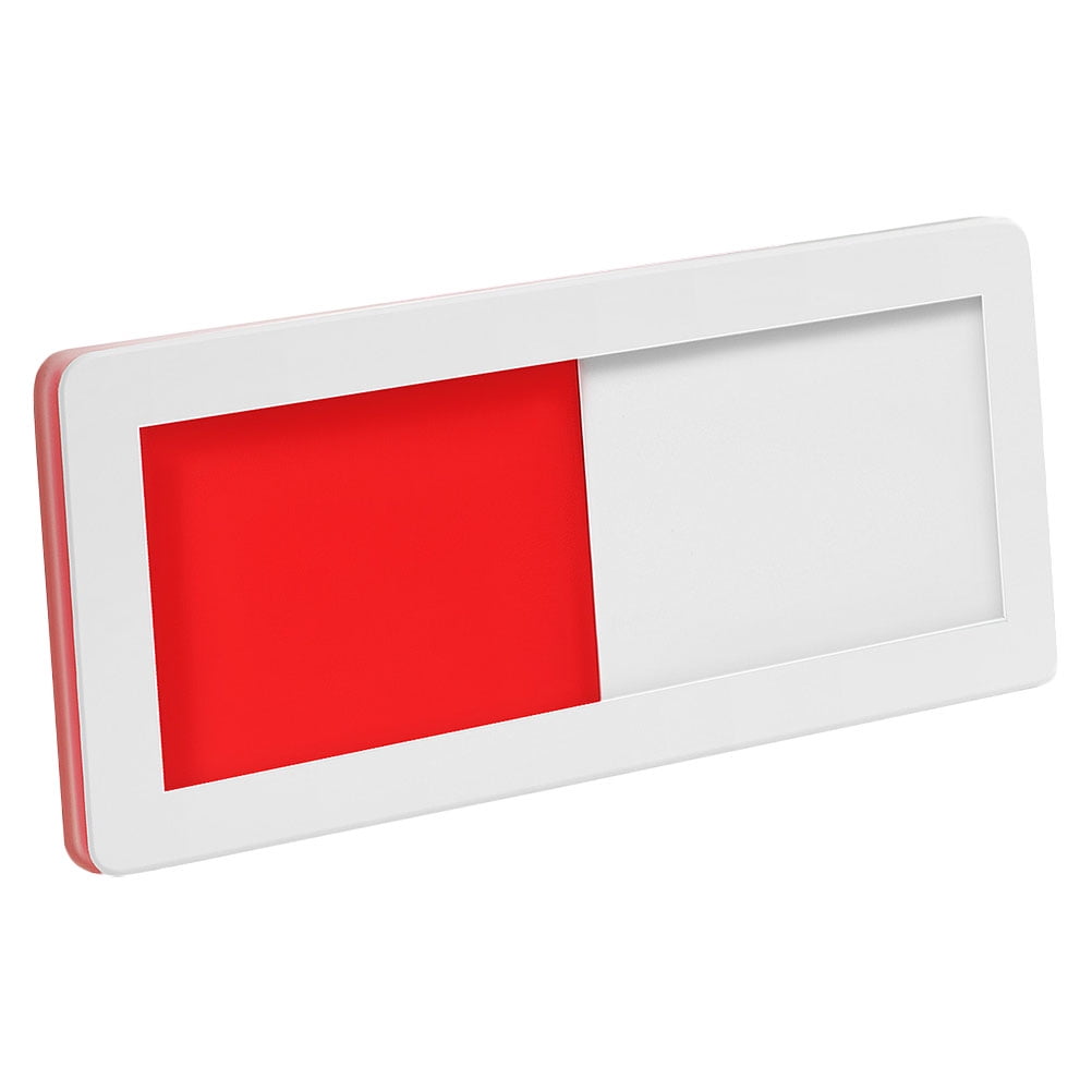 ID Plate Door Sign For Conference Room Privacy Indicator Signage Square ...