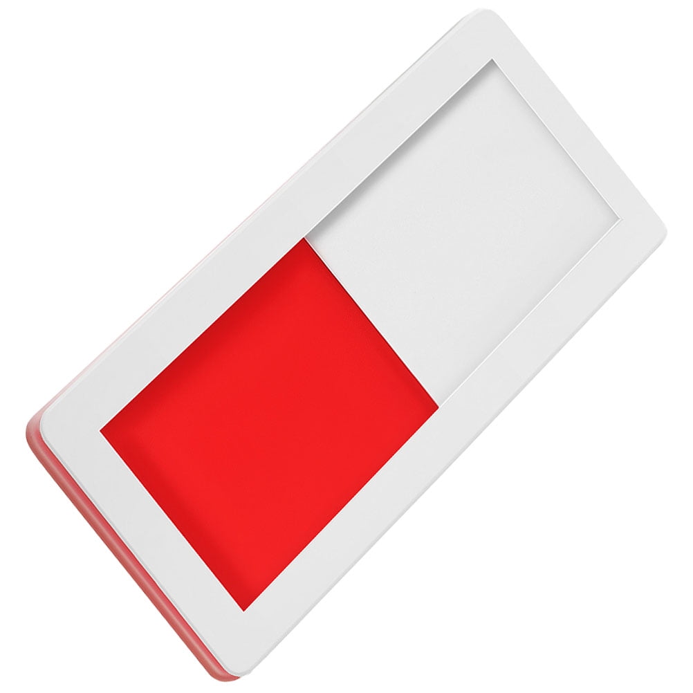 ID Plate Privacy Door Indicator Sign White Glives Emblems Conference ...