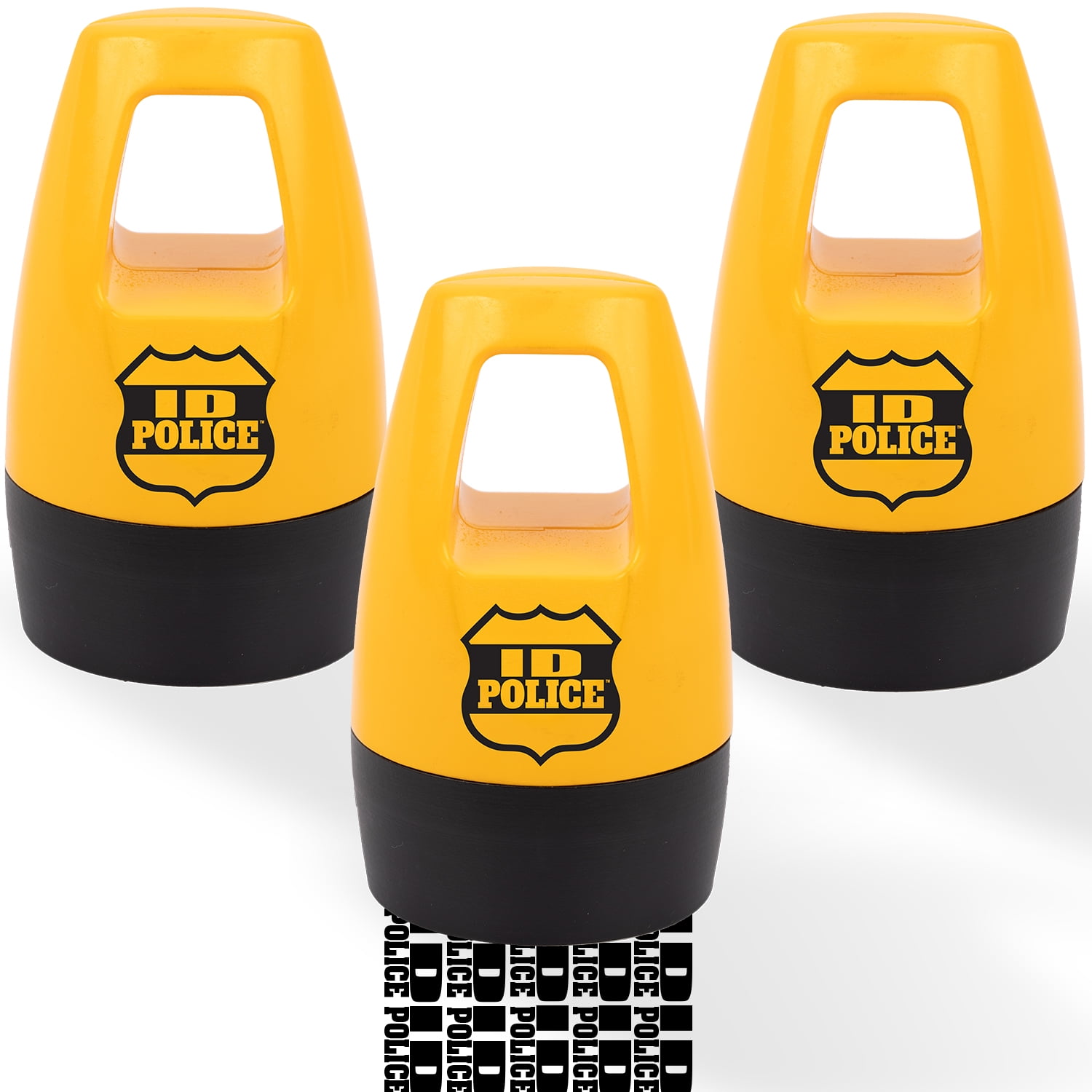 ID Police Identity Guard Blocker Roller Stamp - 3 Pack - Secure Privacy ...