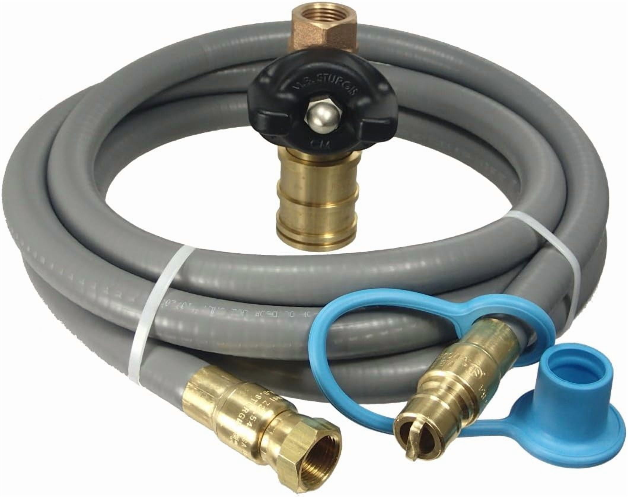 ID Quick Disconnect Natural Gas Grill Connector Kit (10 Feet) - Walmart.com