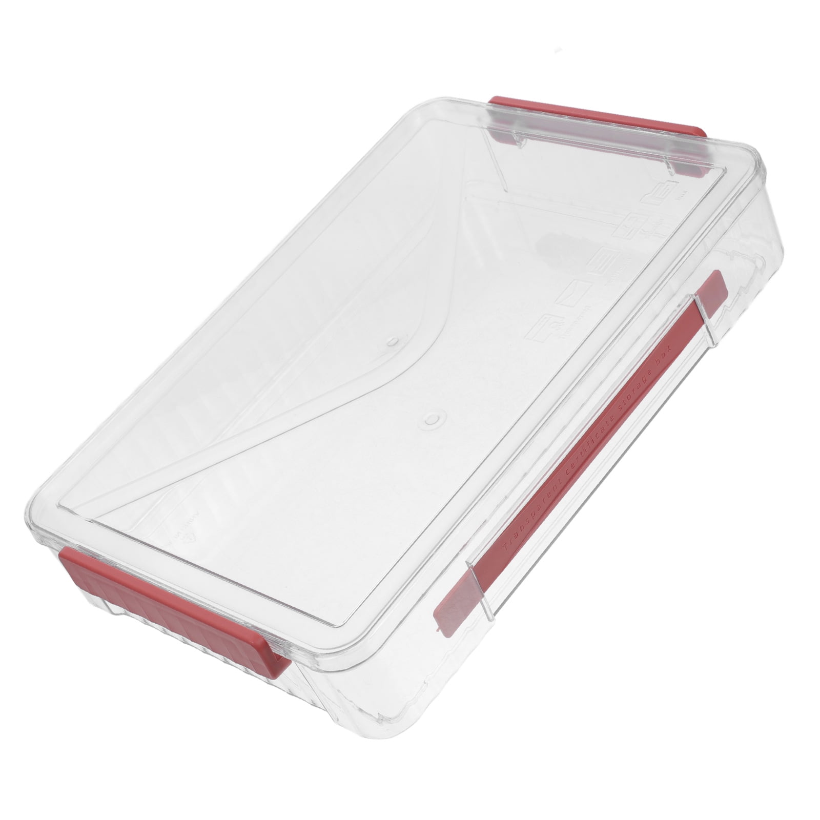 ID Storage Box Magazine Bin Plastic Storage Bins with Lid Document ...