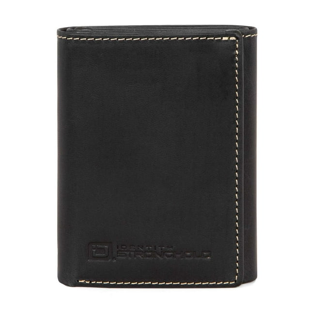 ID Stronghold RFID Wallet Trifold Classic Leather - 8 Slot Wallet ...