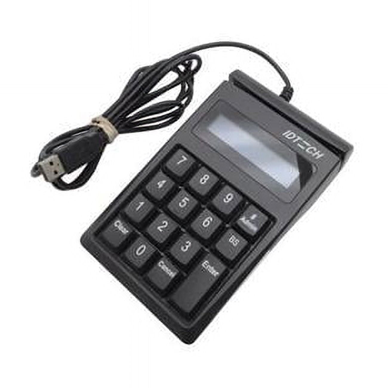 ID Tech Securekey M100/M130 Encrypted Key Pad w/MagStripe Card Reader ...