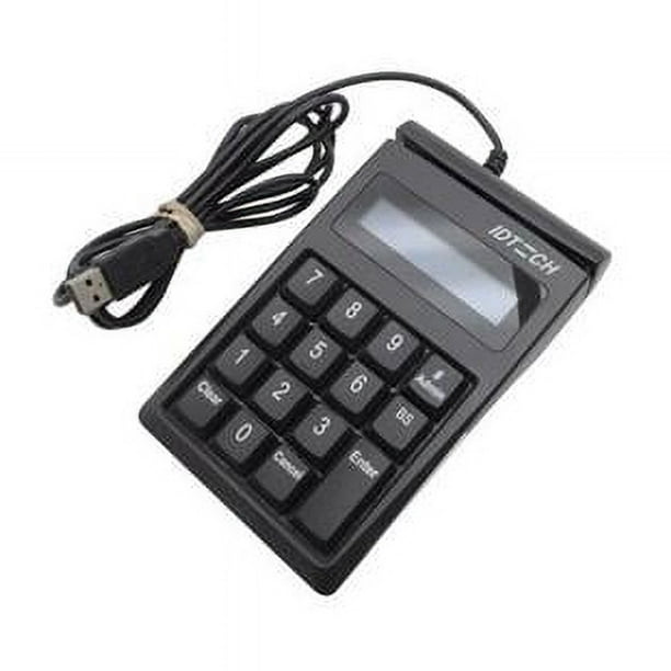 ID Tech Securekey M100/M130 Encrypted Key Pad w/MagStripe Card Reader ...