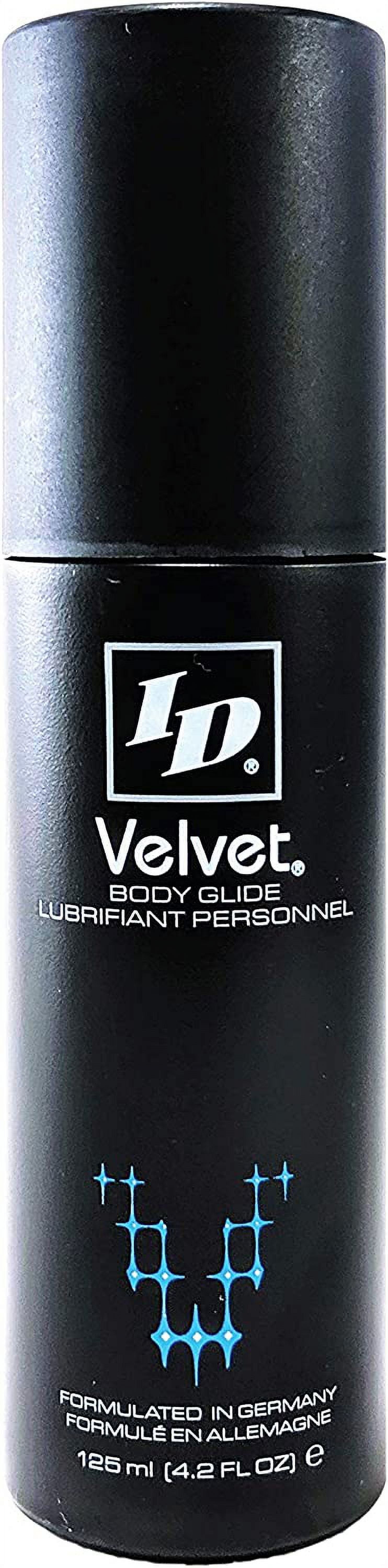 ID Lubricants ID Velvet Body Glide Silicone Based Personal Lubricant, 4 ...