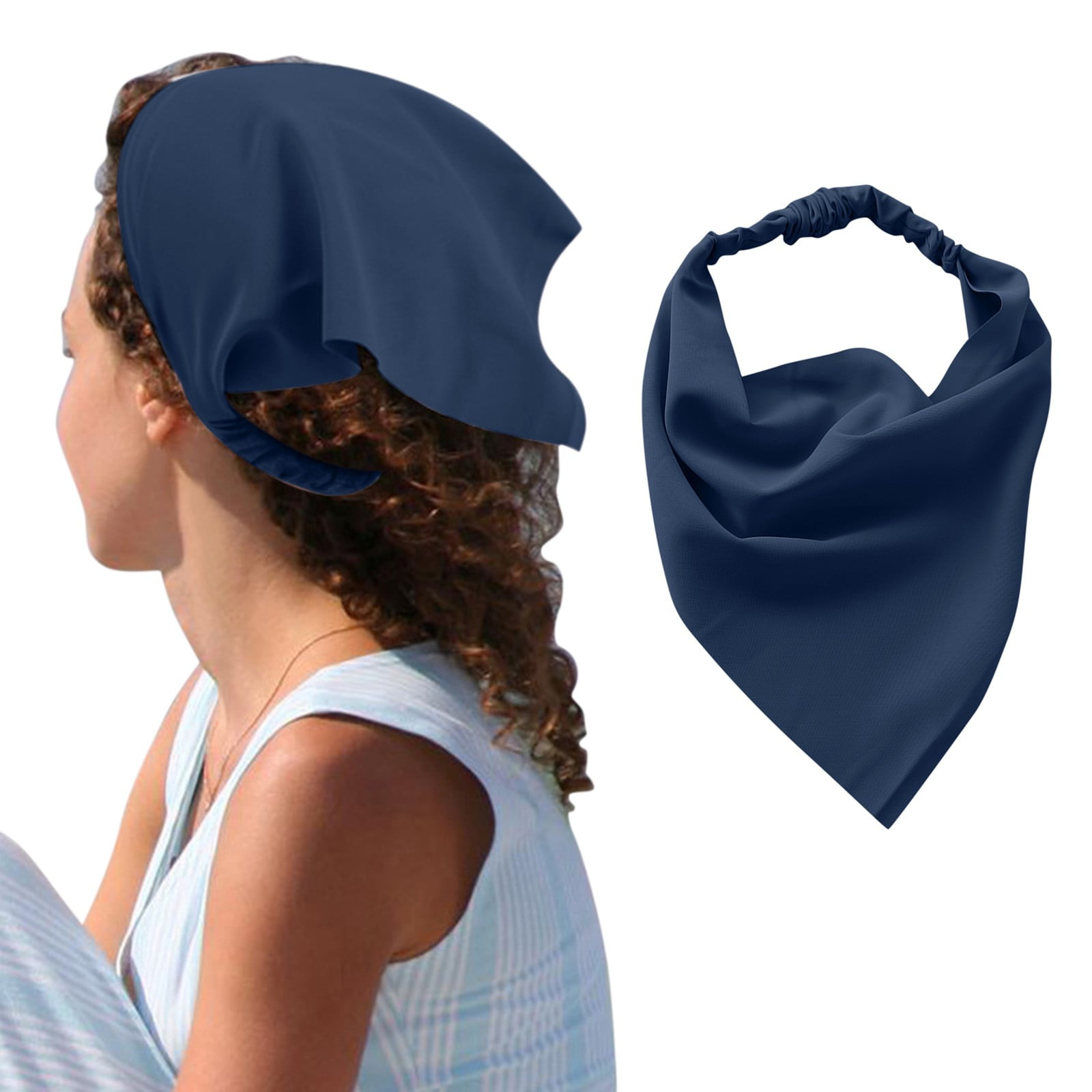 IDALL Bandanas for Women,Head Scarf Floral Hair Bandanas Head Kerchief ...