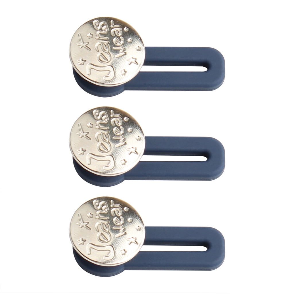 IDALL Belt Buckle,Replacement Buckle 3PCS Jeans Extendable Button Pants ...