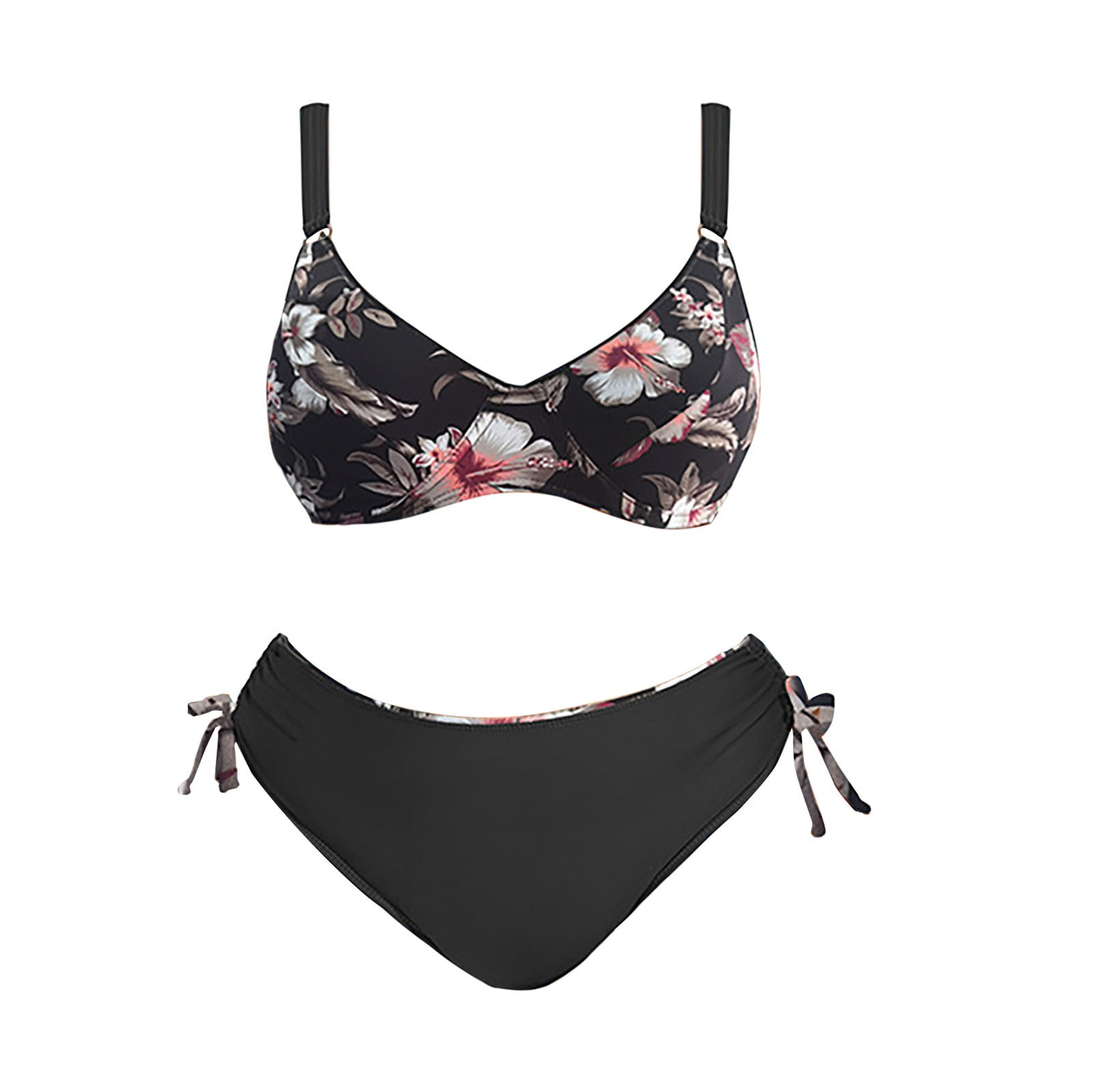 Idall Bikini Sets Bathing Suit 2 Piece Swimsuits Bikini Plus Size Print