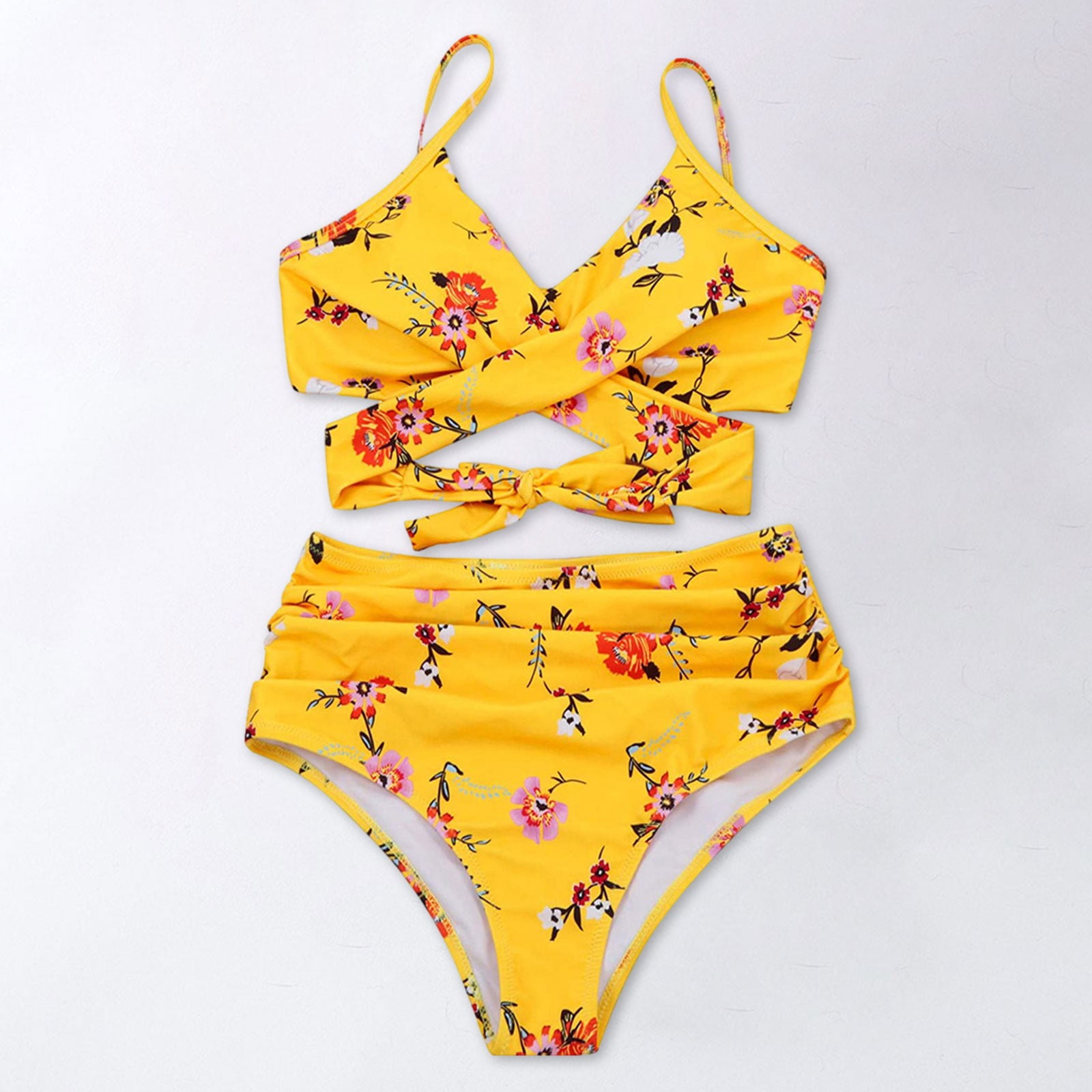 Idall Bikini Sets Bathing Suit Womens High Waist Separate Two Piece