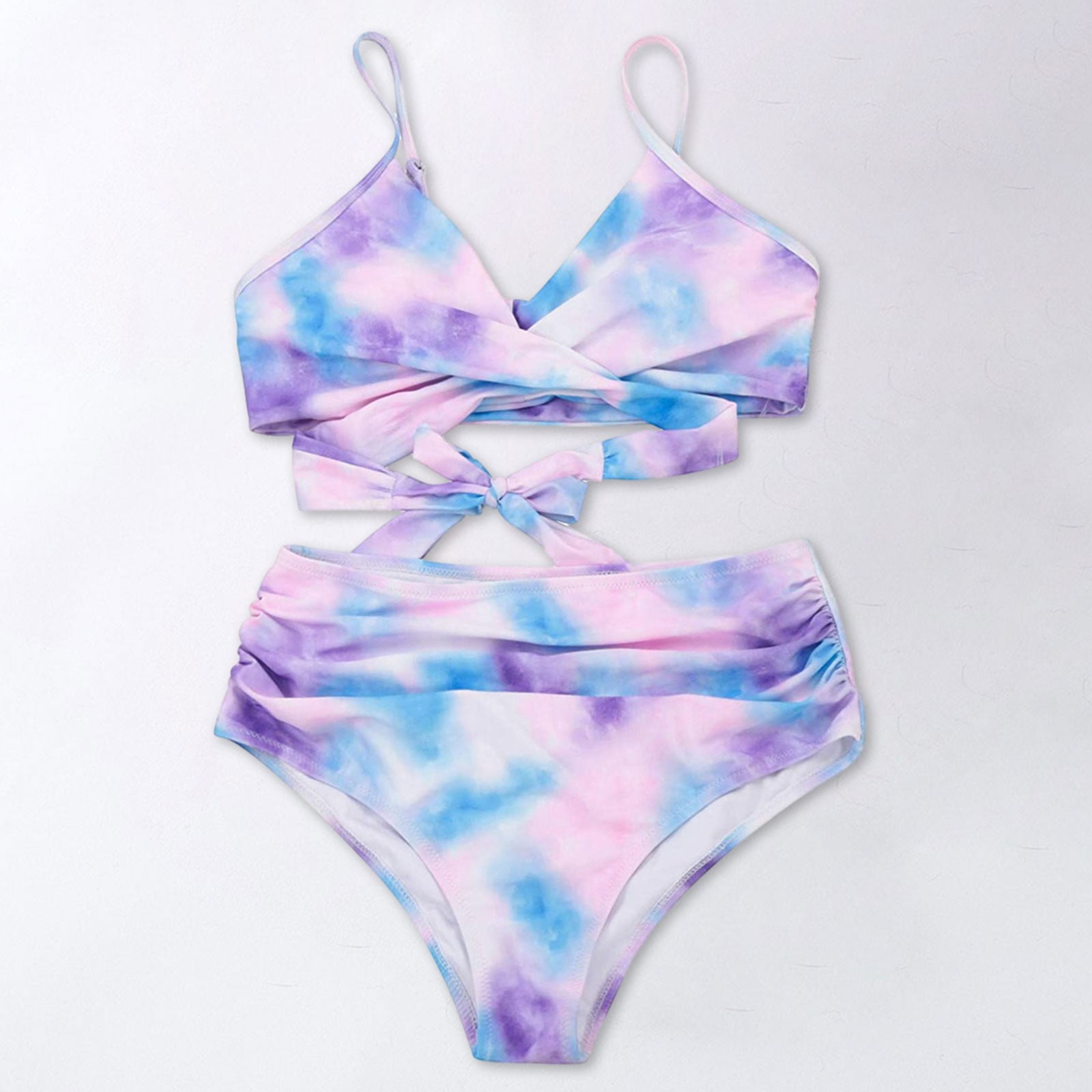 Idall Bikini Sets Bathing Suit Womens High Waist Separate Two Piece