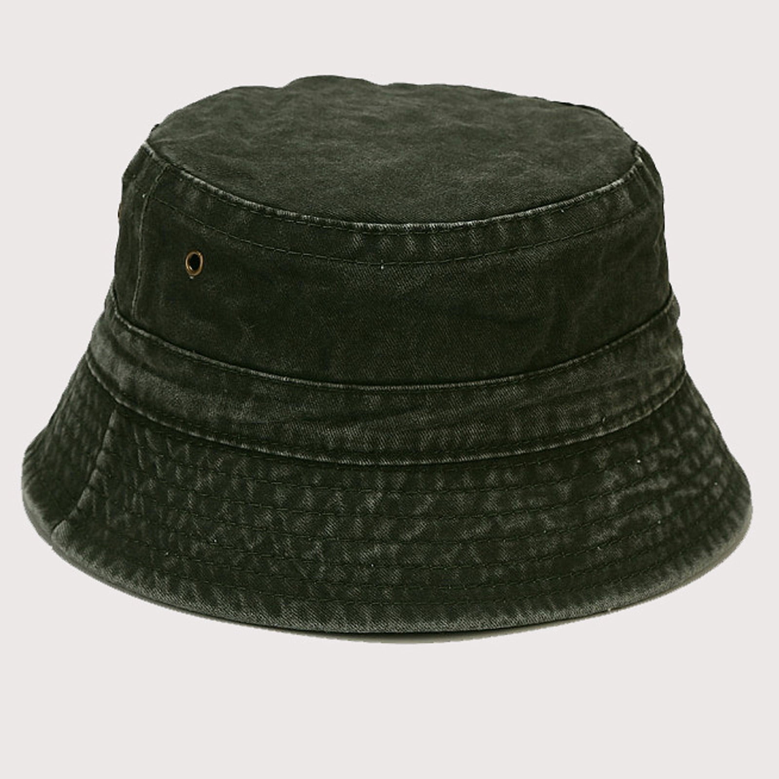 IDALL Bucket Hat,Hats for Women Adult Fashion Solid Sunshade Hat ...