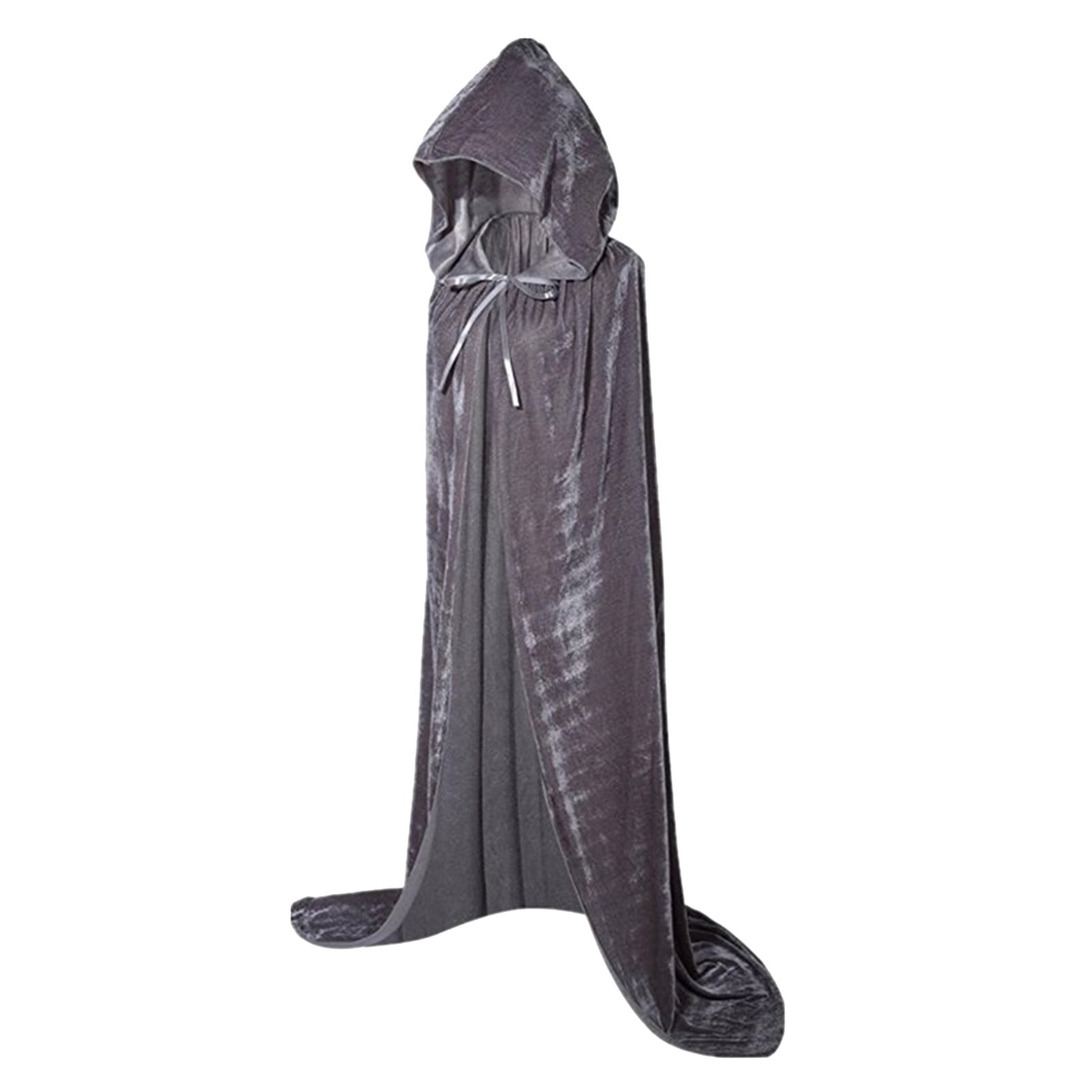 IDALL Cloak Hoodie Cloak with Hood Men's Hooded Capes And Costumes Long ...