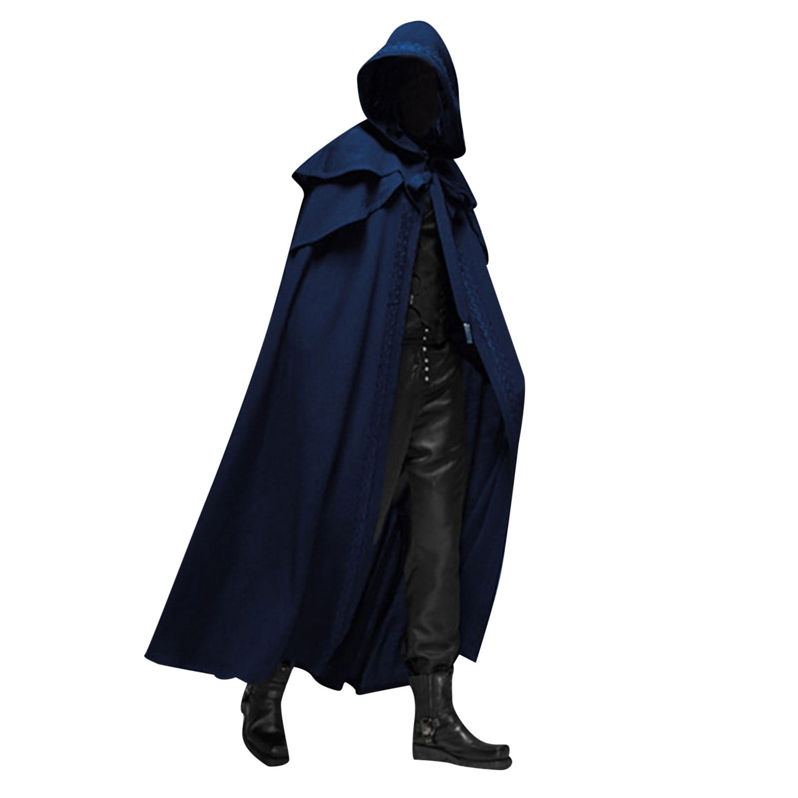 IDALL Cloak Hoodie Cloak with Hood Party Medieval Multicolor Cape ...