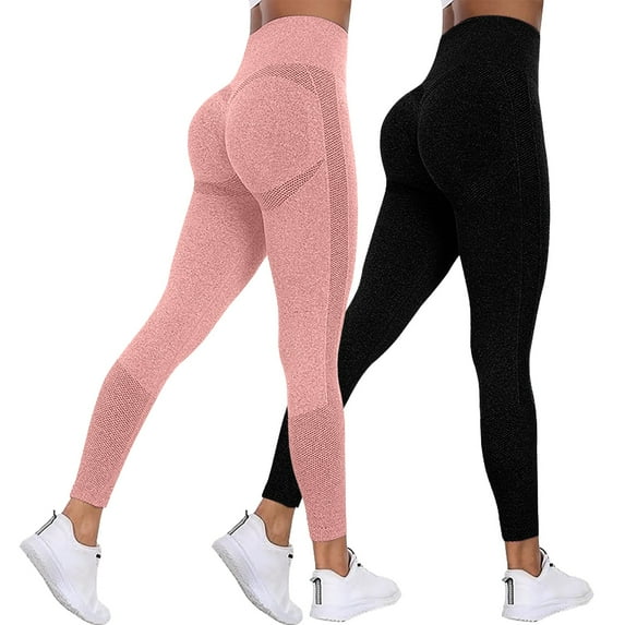 IDALL Compression Leggings for Women Tummy Control Sport Tights ...