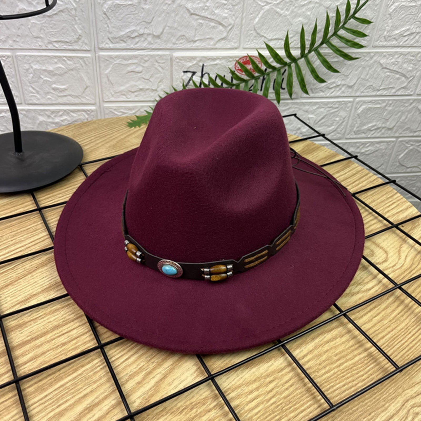 IDALL Cowboy Hat,Hats for Women Fashion Fedora Fedoras Men Wide For ...