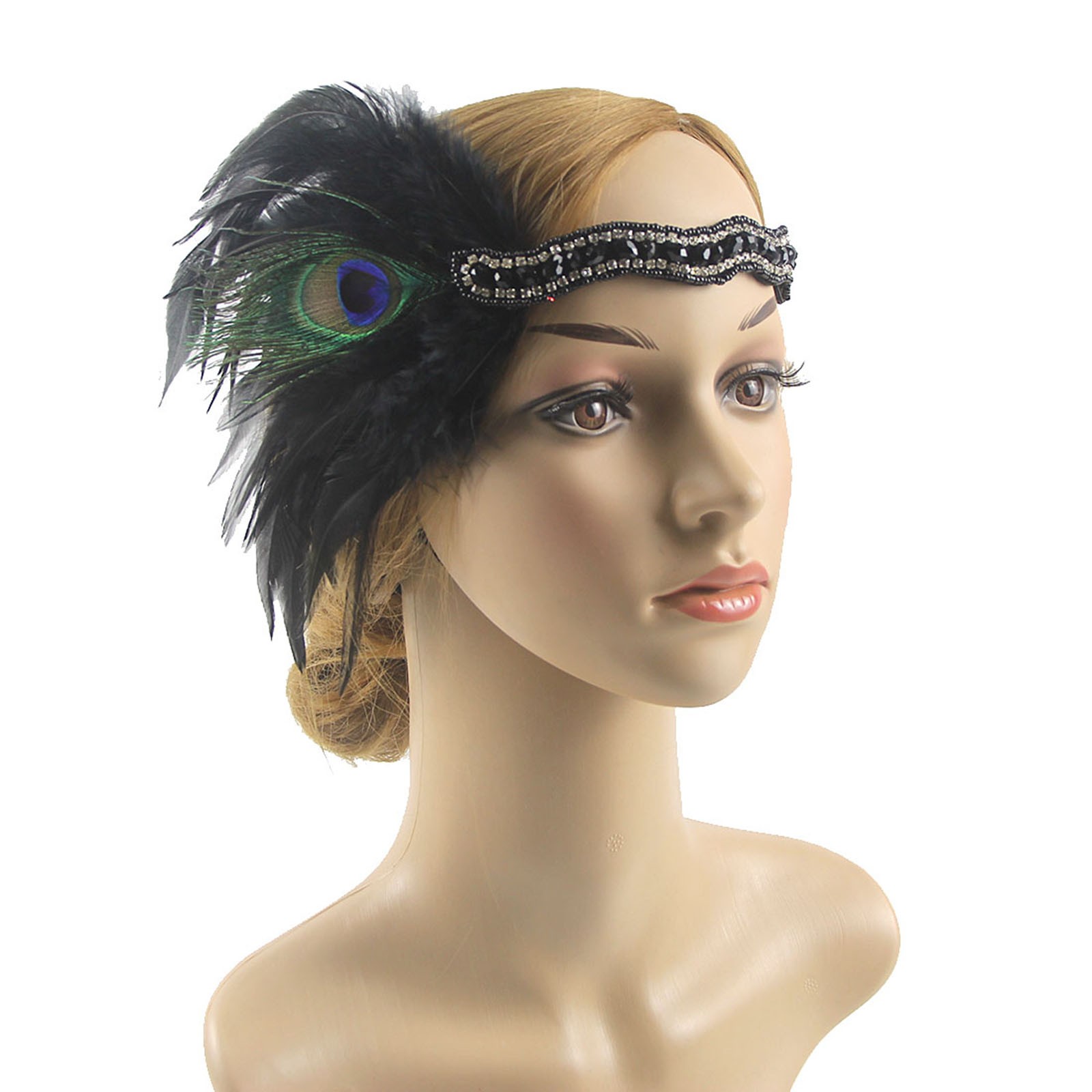 IDALL Fascinators Hats Tea Party Hats Women Stage Performance Headdress ...