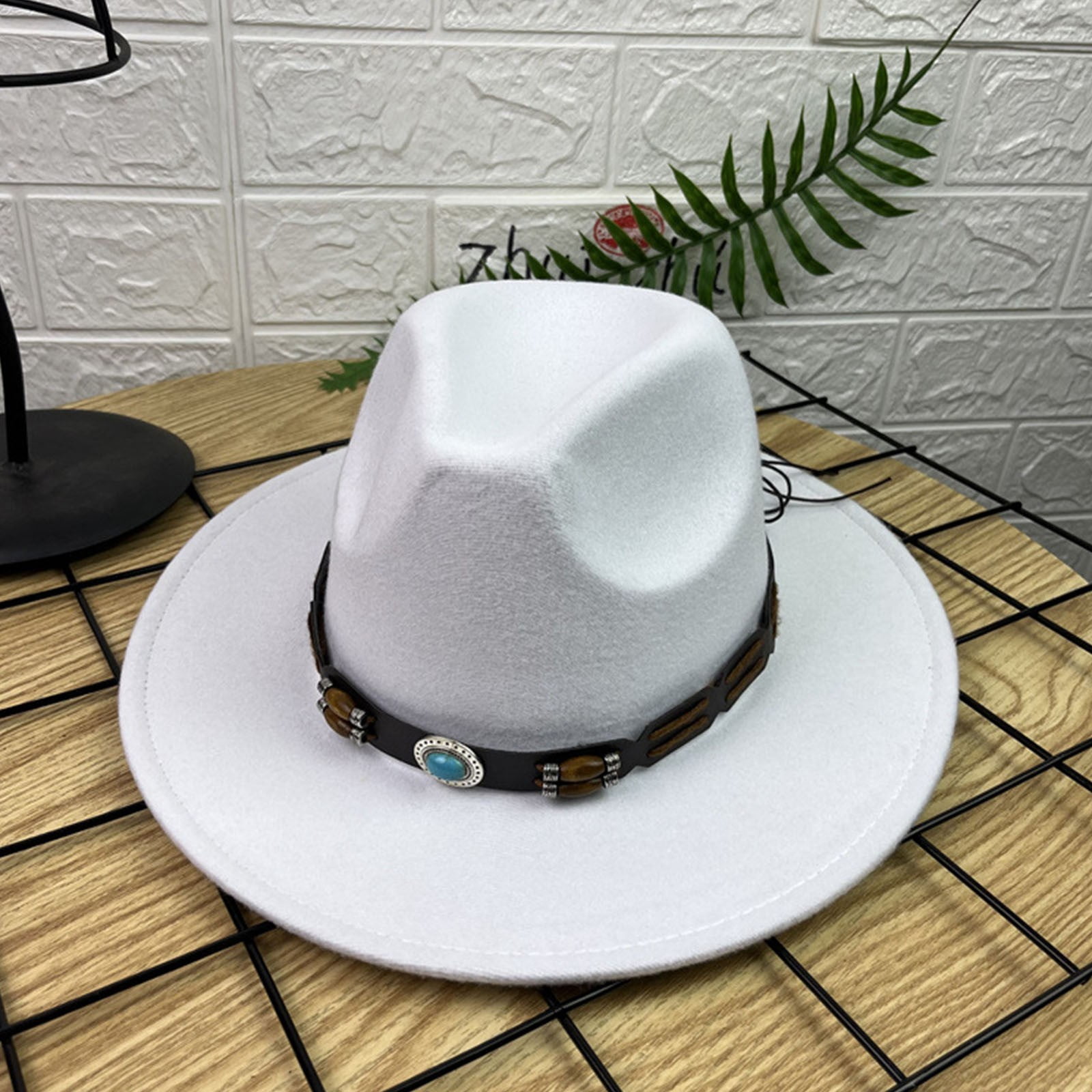 IDALL Fedora Hats Party Hats Fashion Fedora Fedoras Men Wide For Women ...