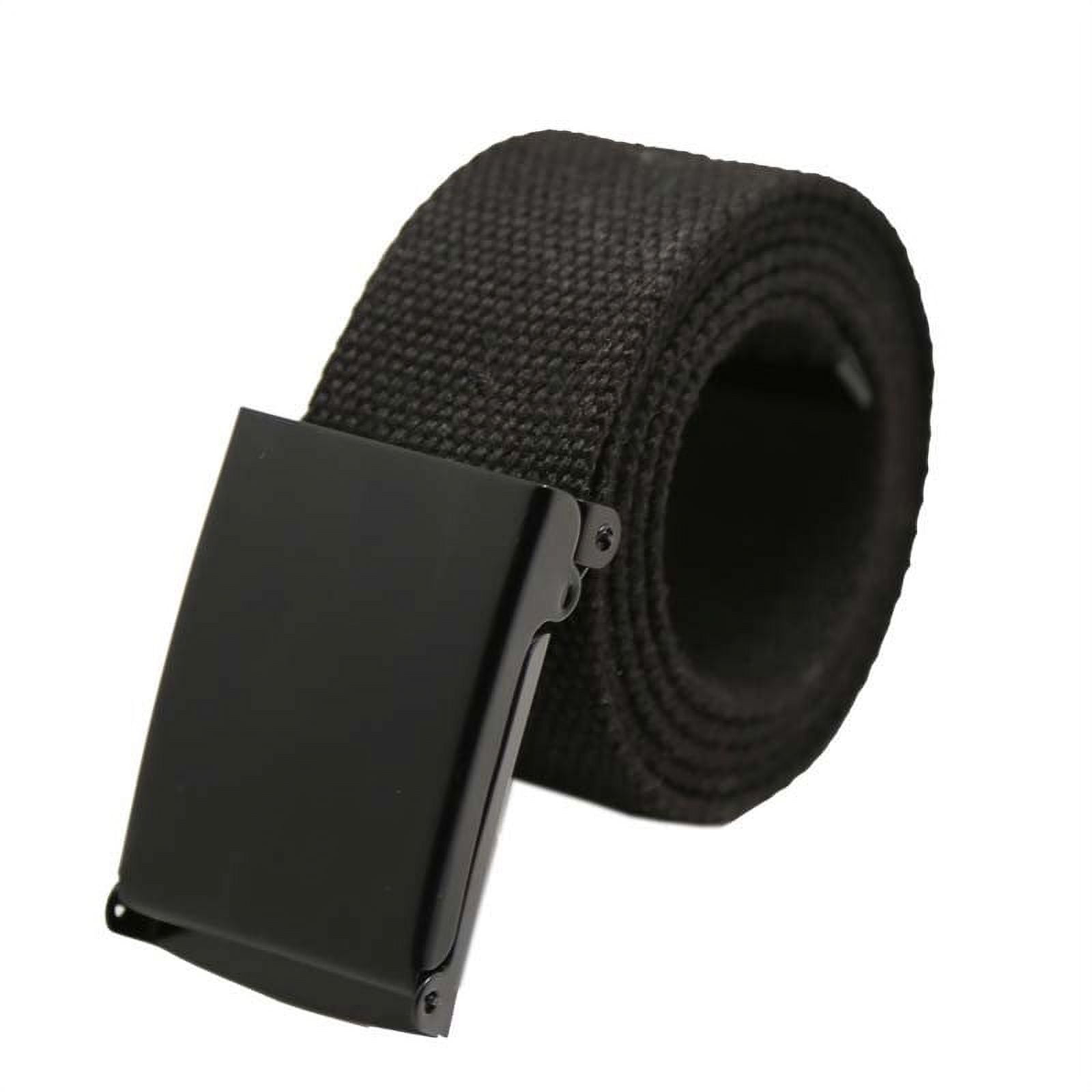 IDALL Gait Belt Ratchet Belt Unisex Plain Webbing Mens Boys Waist Belt ...