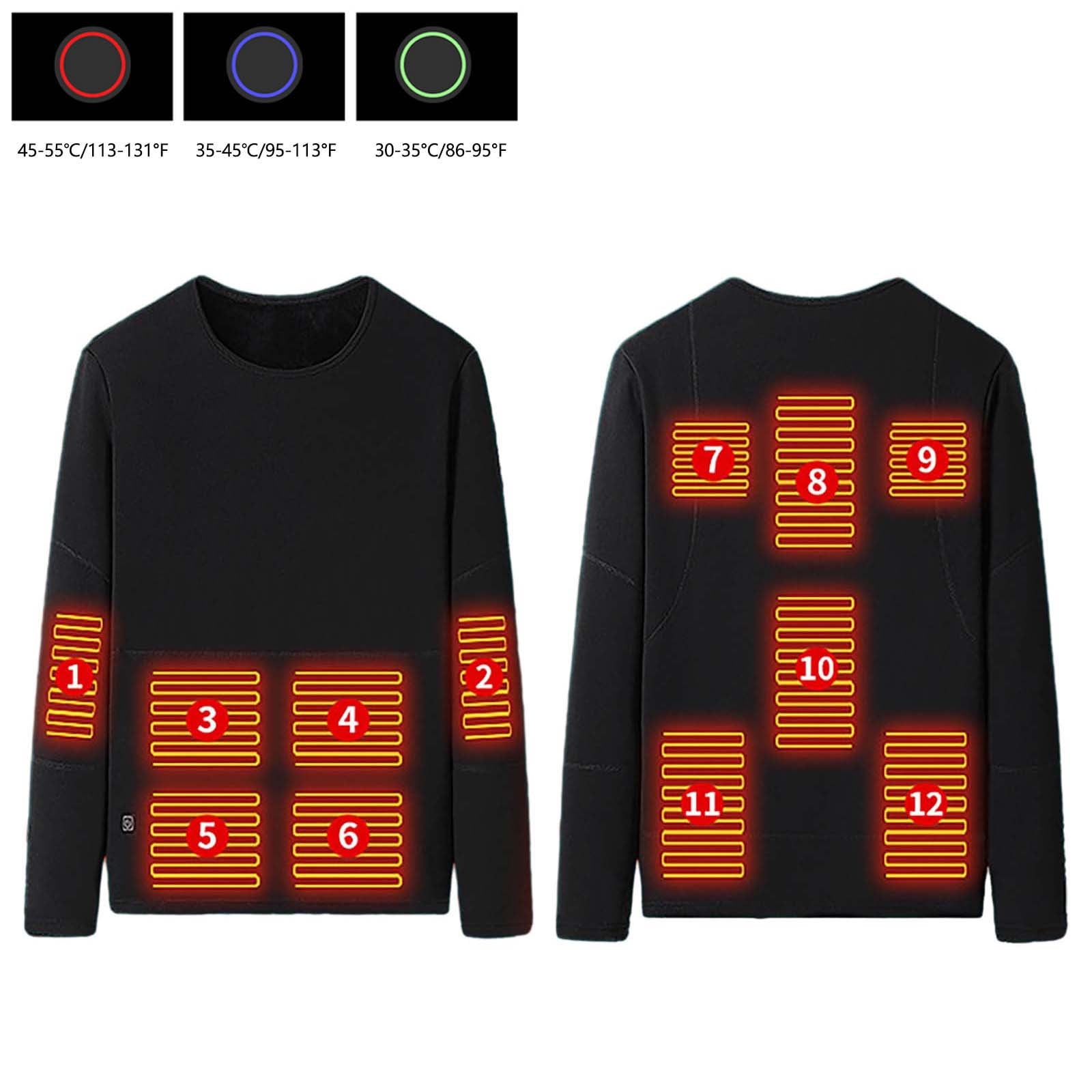 IDALL Graphic Tees Men Long Sleeve Shirts for Men Going Out Tops Men's ...