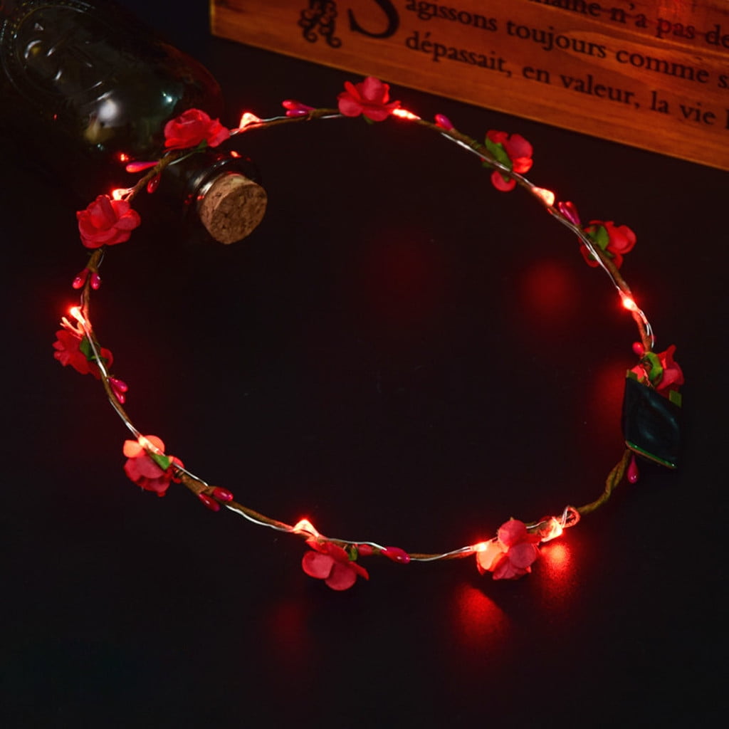 IDALL Headbands for Women,Hair Accessories El LED Club Party Concert ...