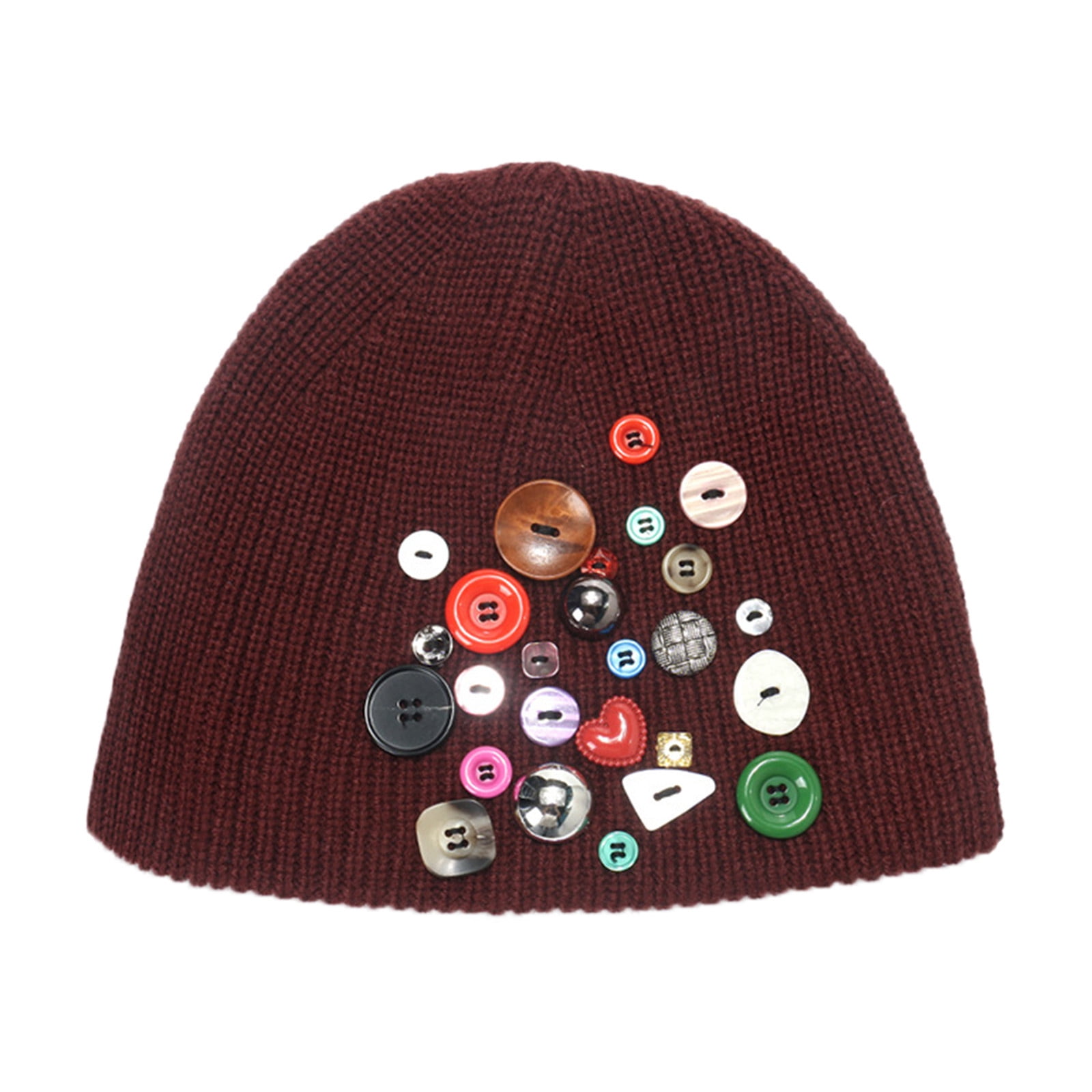 IDALL Mens Hats,Beret Hats Men And Women Outdoor Knitted Warm Hat ...