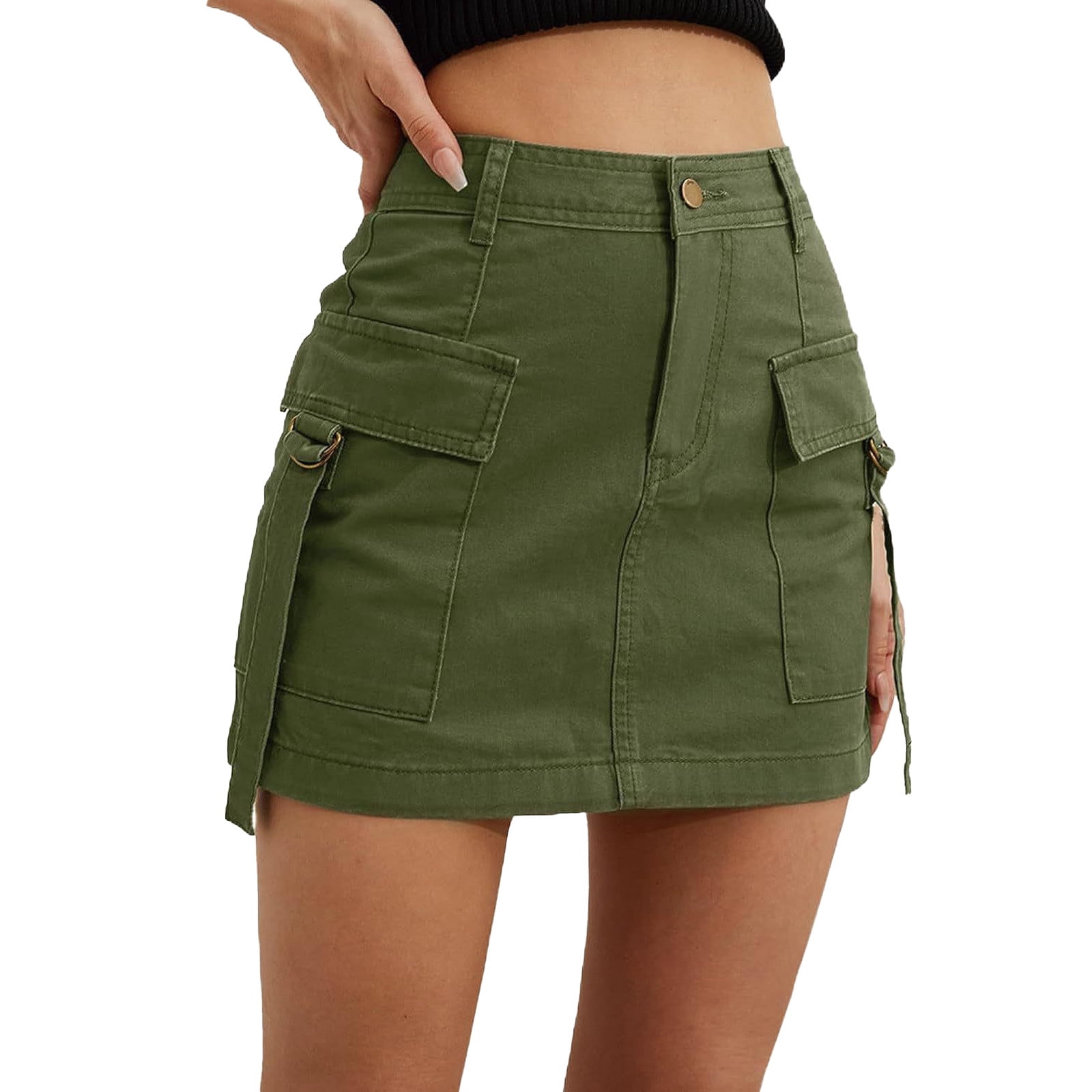 Idall Mini Skirt Pencil Skirt Sexy Slim Irregular Skirt European And