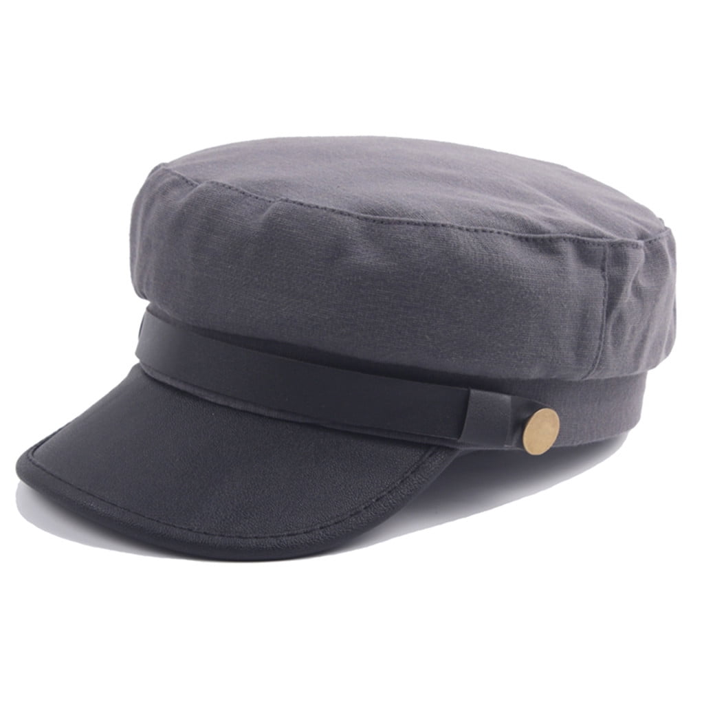 IDALL Newsboy Cap Beret Hats Men's And Women's Cap Vintage Beret Cap ...