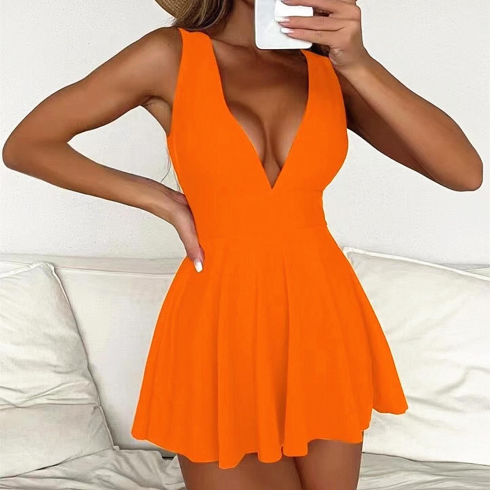 Idall One Piece Swimsuit Womenbathing Suit Womens Swimsuit Belly Control Swimsuit Solid Color