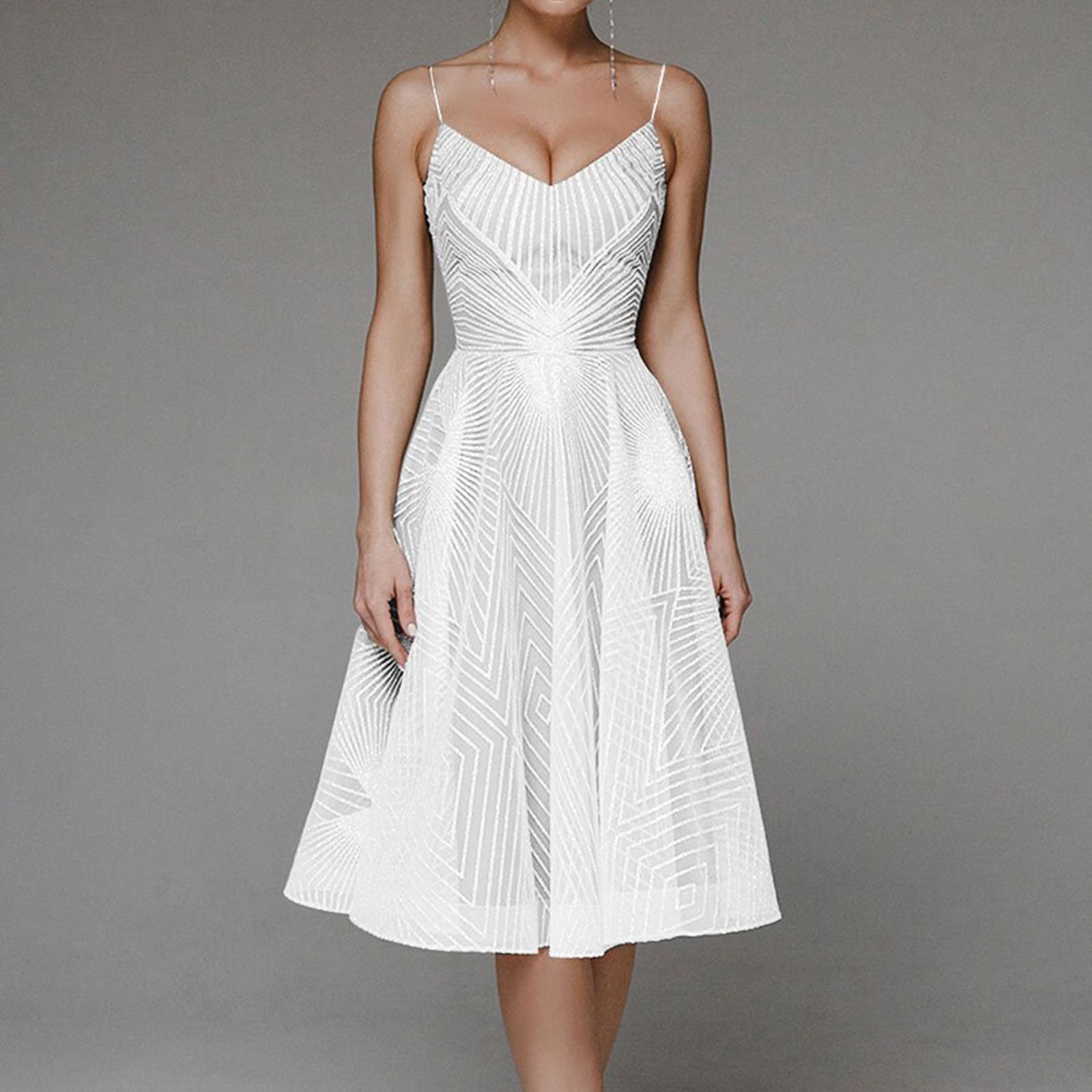 IDALL Prom Dresses,Formal Dresses Women's A Line Lace Appliques Long ...