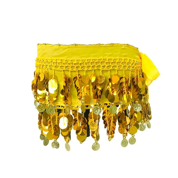 IDALL Rave Skirt Fringe Skirt Belly Dancer Outfit Sequin Tassel Skirt ...