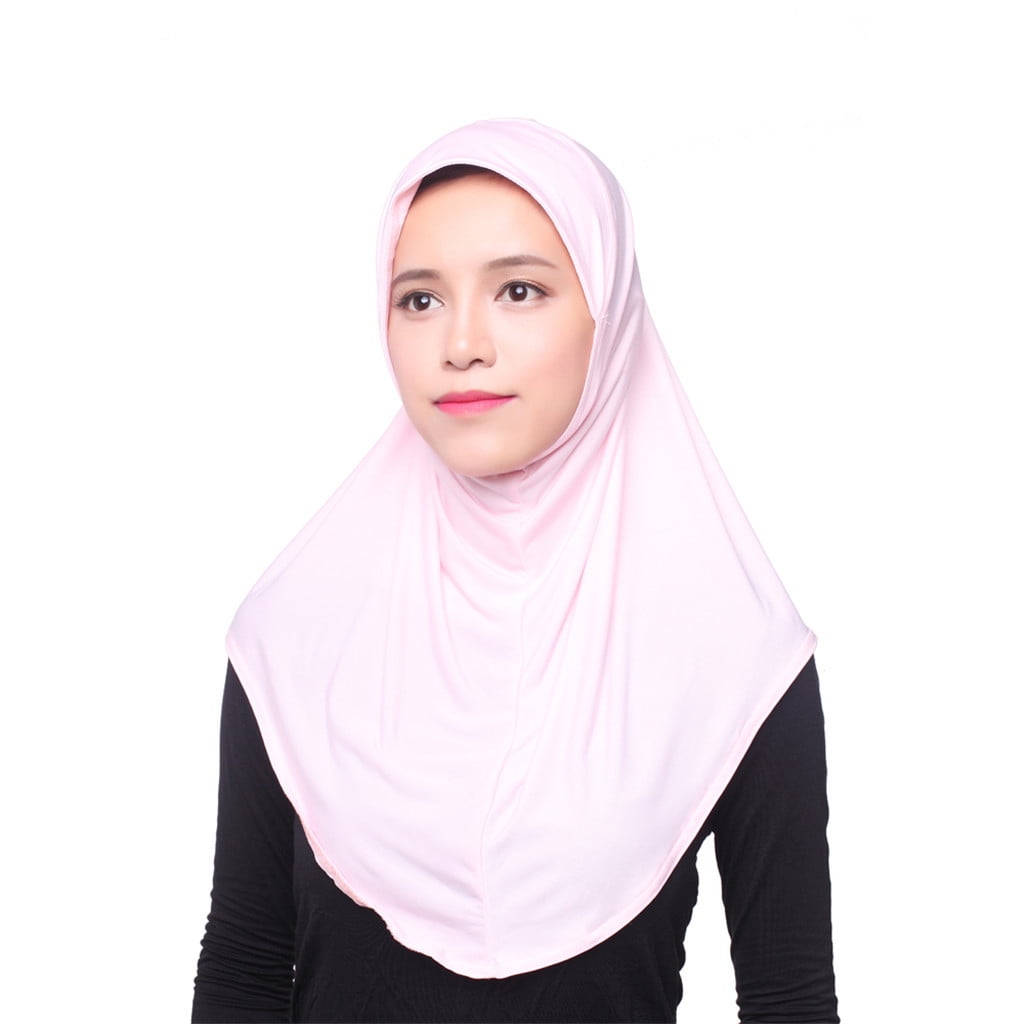 IDALL Scarf for Women,Silk Scarf Muslim Women Inner Hijab Headscarf Cap ...