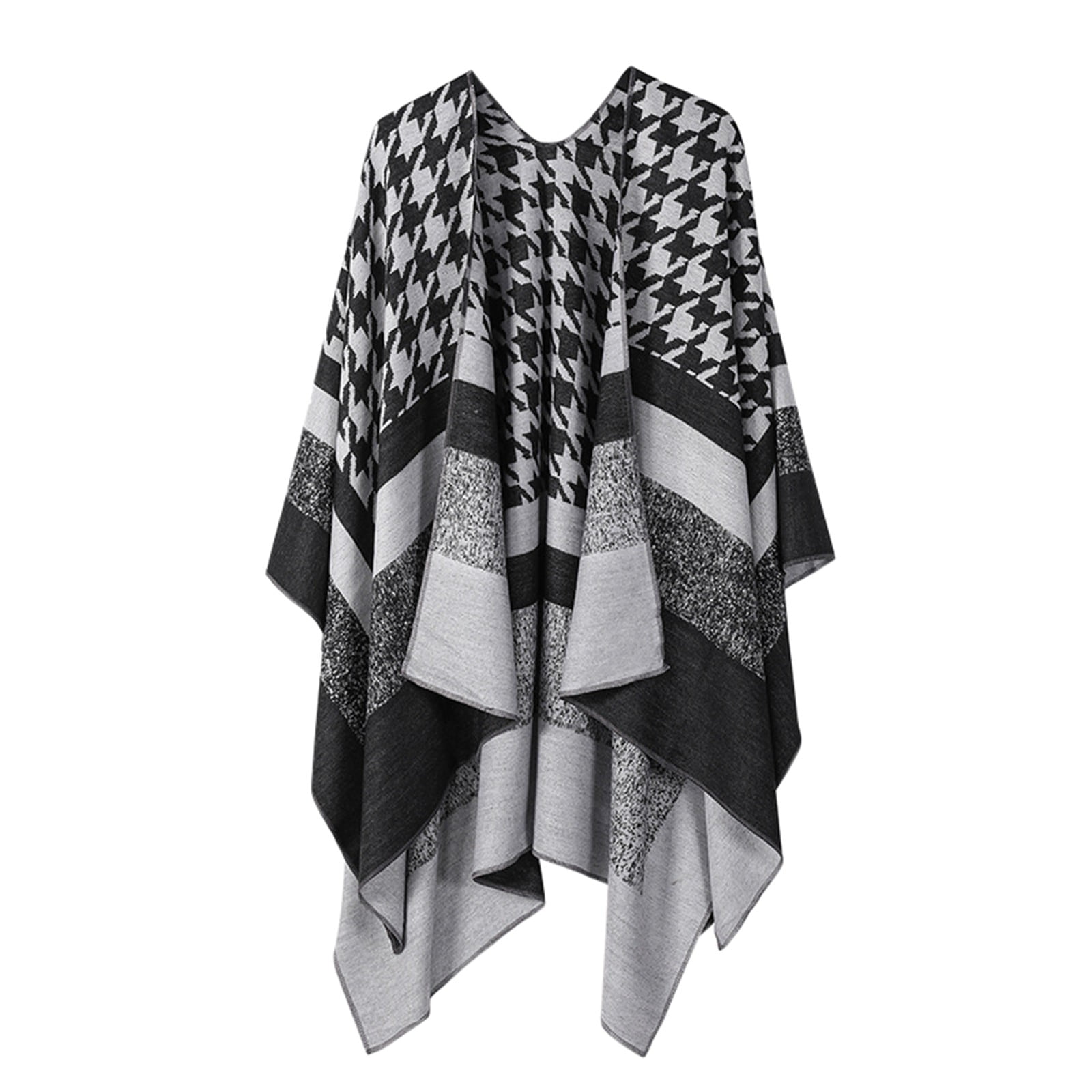 IDALL Shawl Wraps for Women,Ponchos Autumn Winter Imitation Thousand ...
