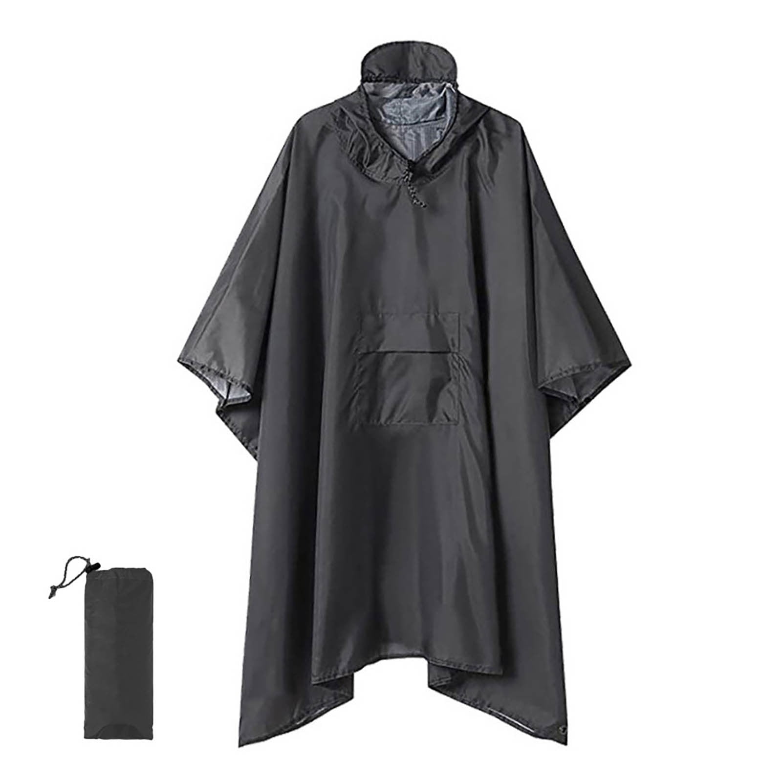 IDALL Shawl Wraps for Women,Ponchos Hooded Portable Rain Poncho For ...