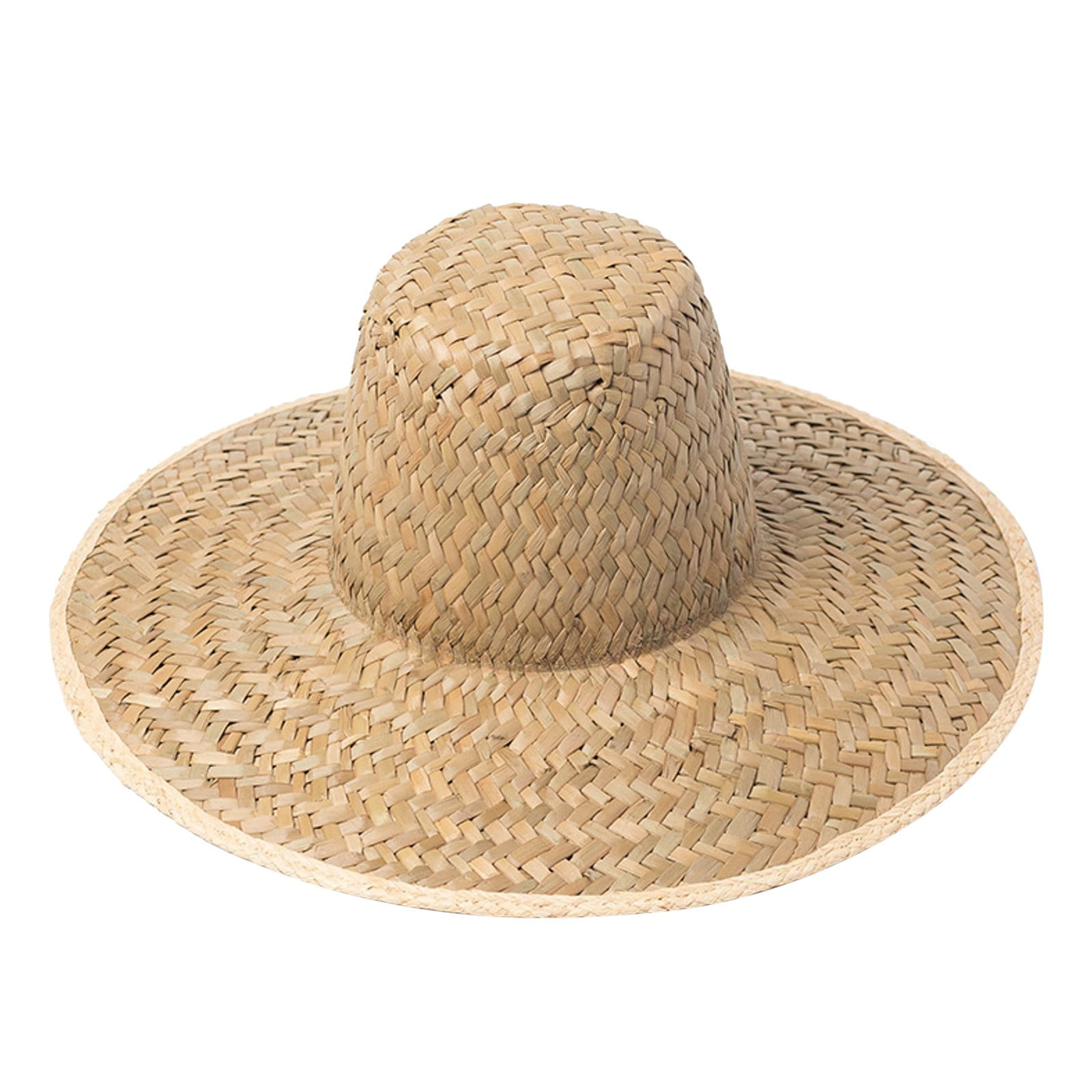 IDALL Straw Hat Beach Hat New Bellshaped Big Brim Fisherman Hat French ...