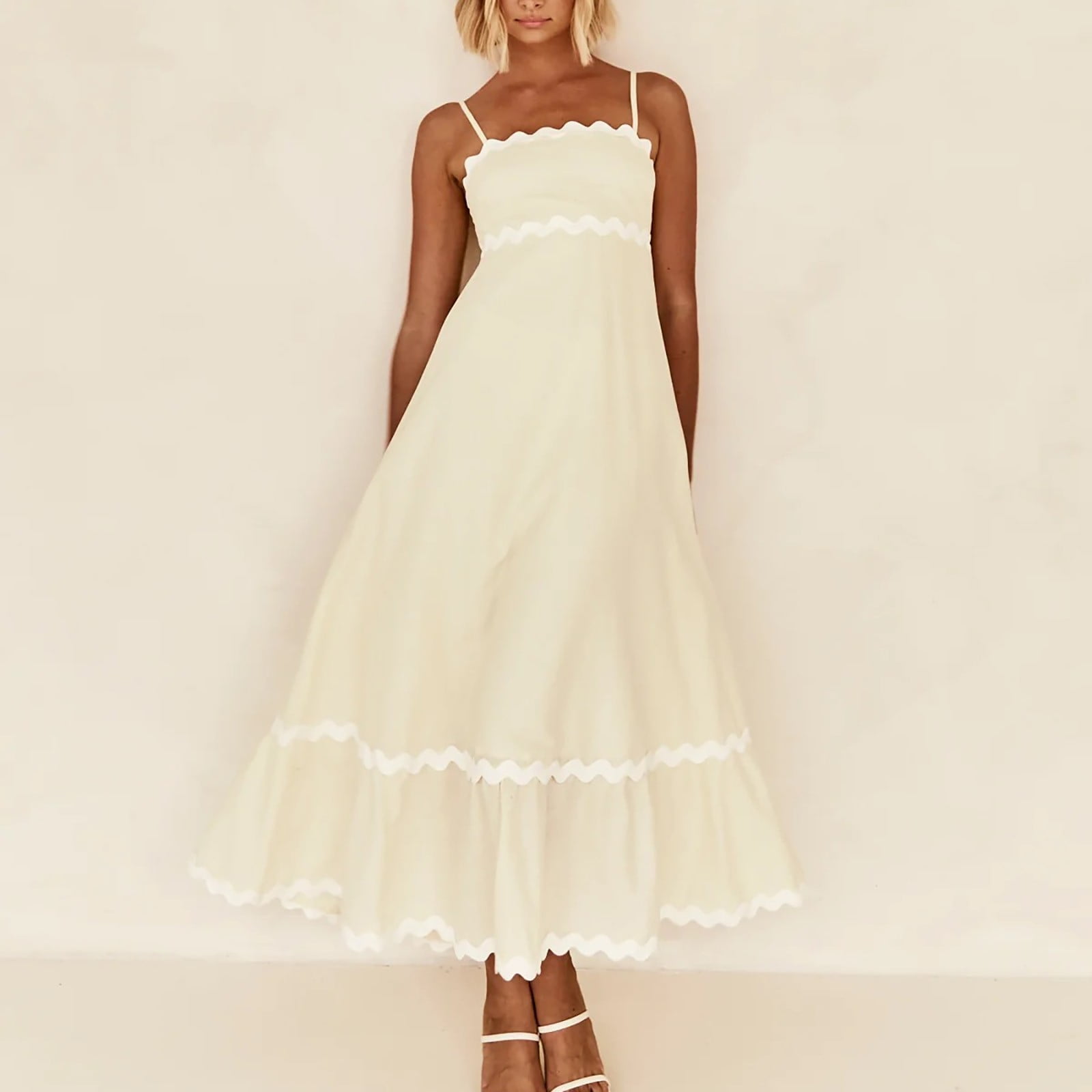 Idall Summer Dresses Maxi Dresses 2024 Summer Sundresses Sleeveless