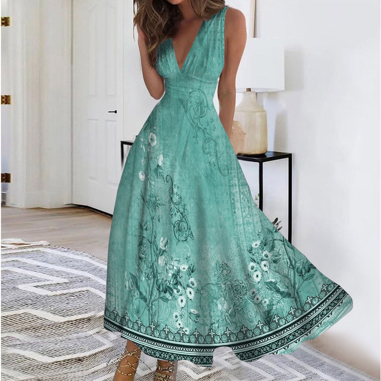 Idall Summer Dresses Maxi Dresses Slip Dress Spring Summer 2024 Elegant