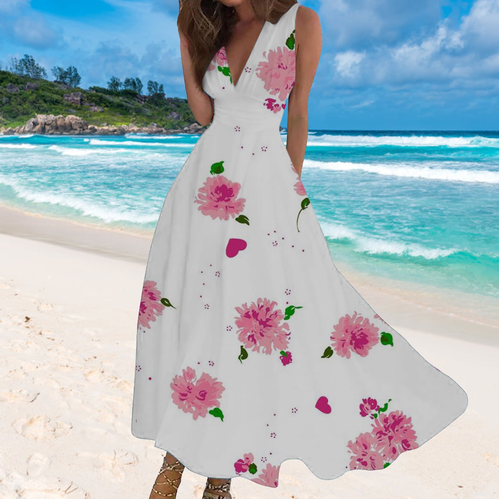 Idall Summer Dresses Maxi Dresses Sundresses 2024 Spring Summer Elegant