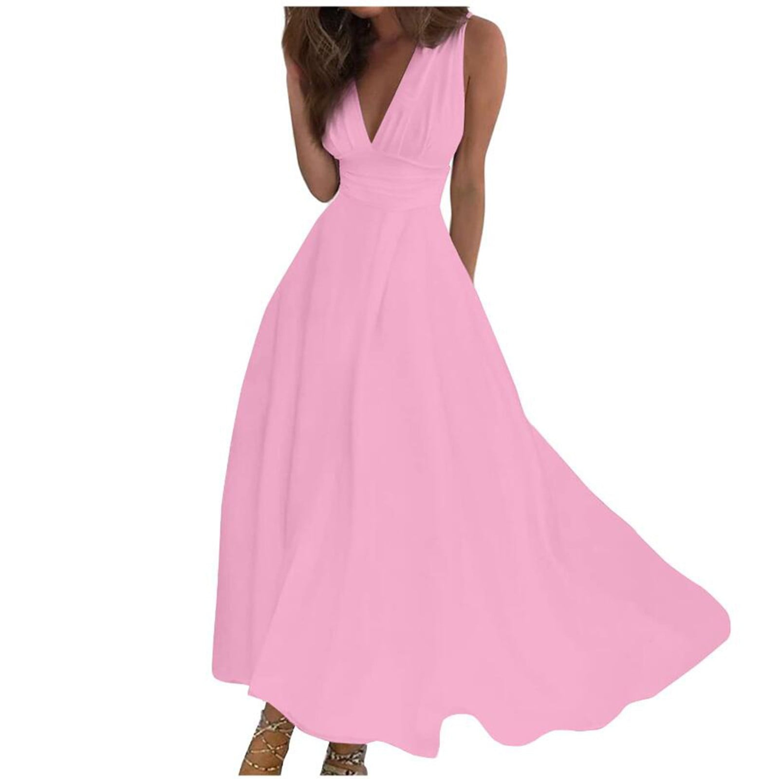IDALL Summer Dresses,Maxi Dresses Sundresses 2025 Spring Summer Elegant ...