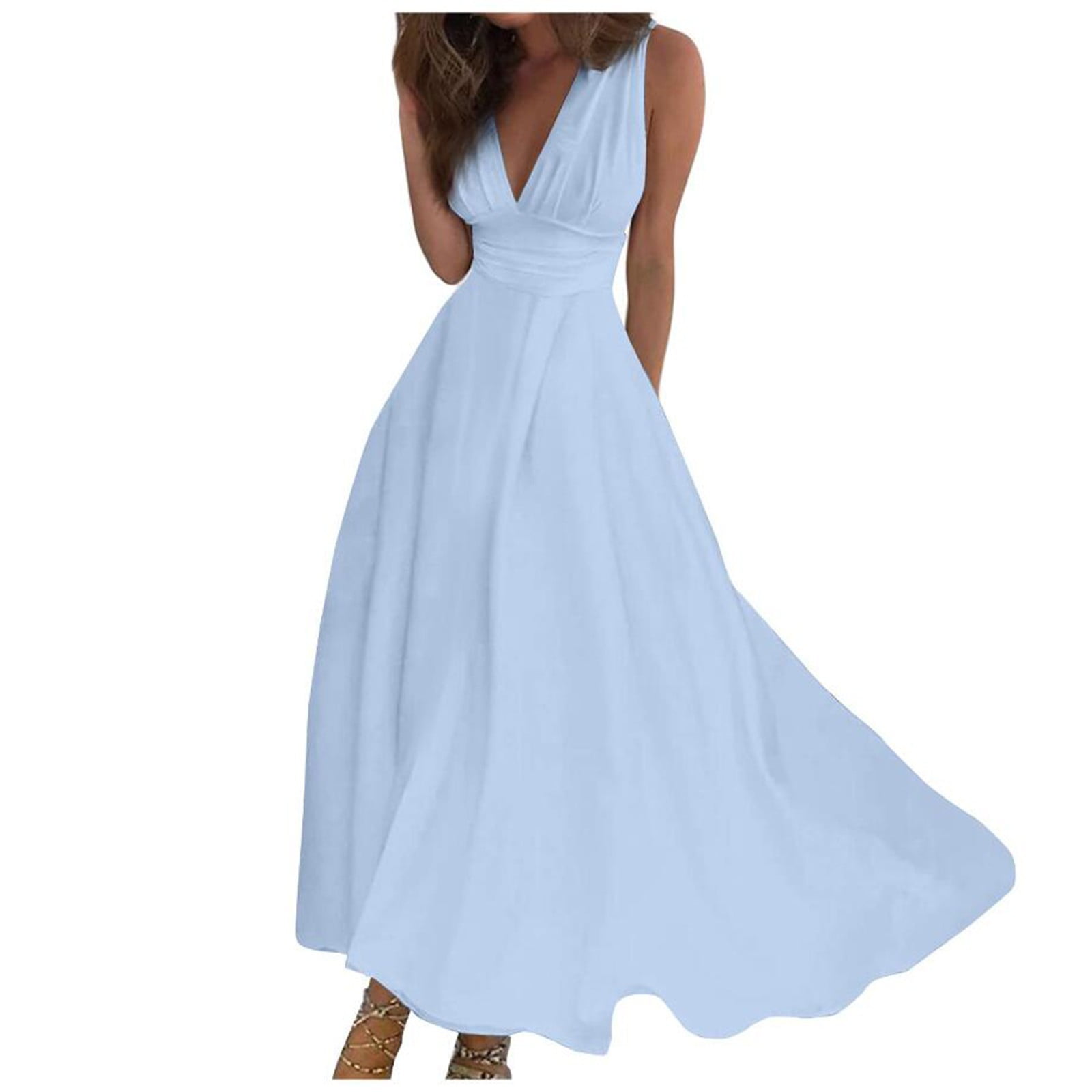 IDALL Summer Dresses,Maxi Dresses Sundresses 2025 Spring Summer Elegant ...