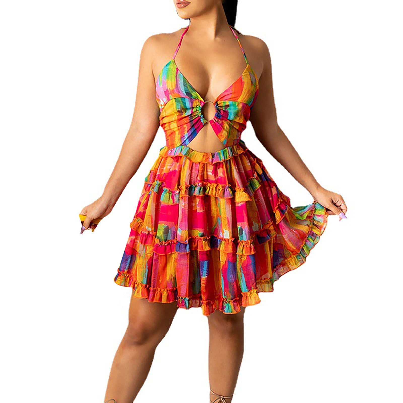 Idall Summer Dresses Sundresses For Women Womens Casual Summer Tank