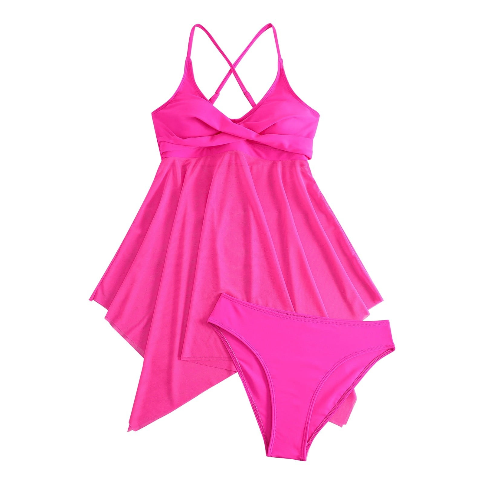 IDALL Swim Dress One Piece Swimsuit Women Womens Adjustable Bikini Bra ...