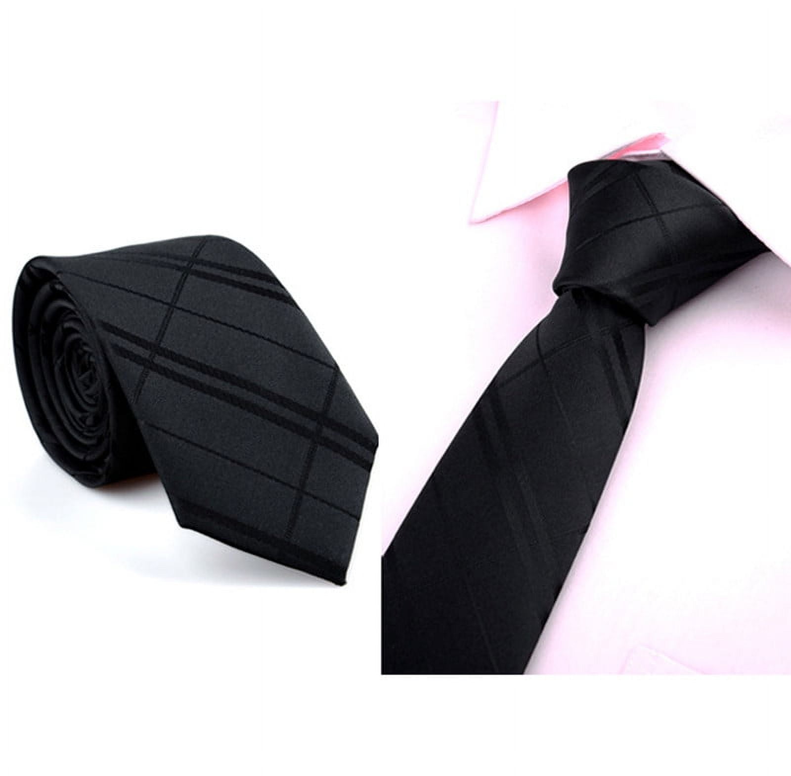 IDALL Ties for Men,Neckties for Men Casual Slim Plain Mens Solid Skinny ...