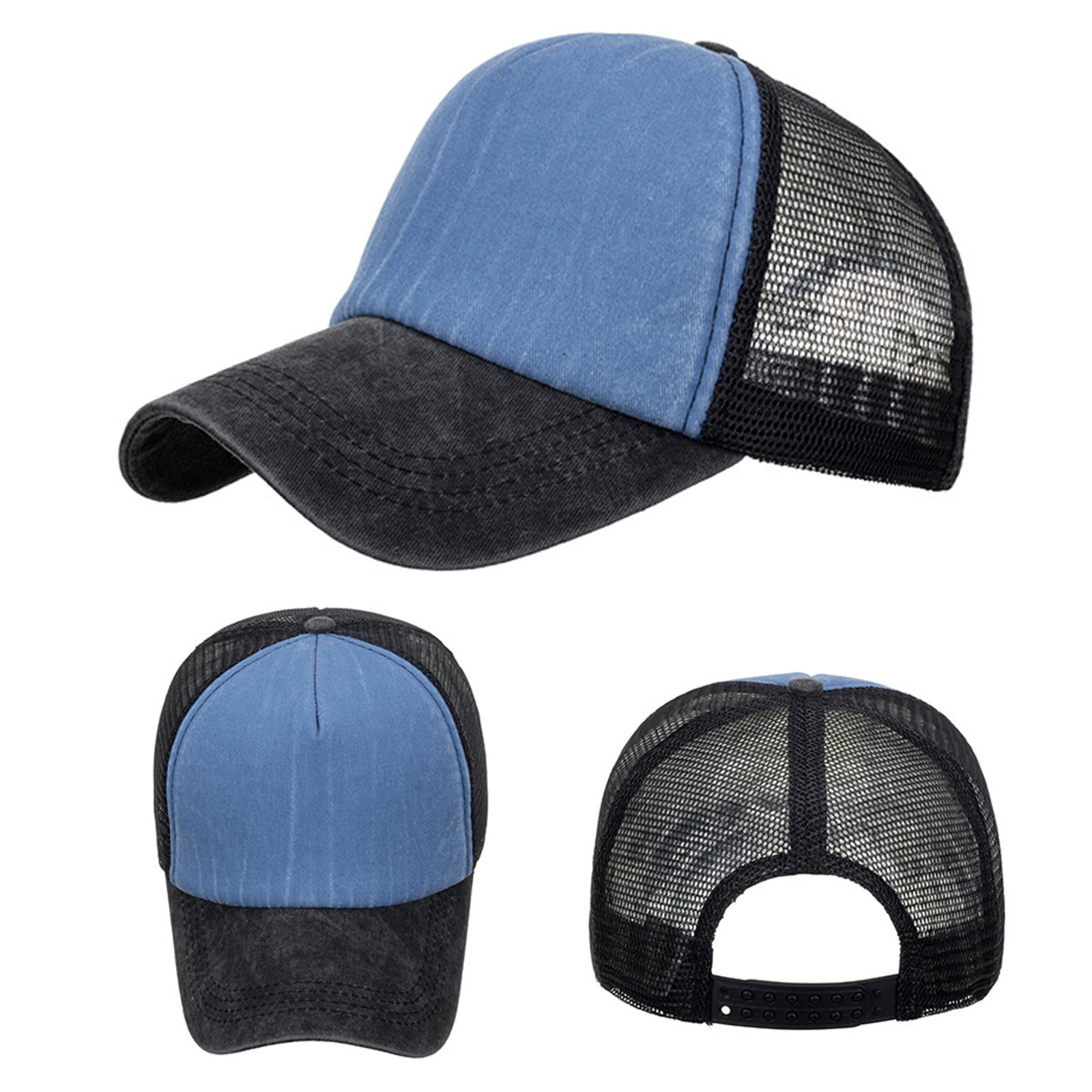 IDALL Trucker Hat,Baseball Cap Fashion Women Men Sport Hit Color ...
