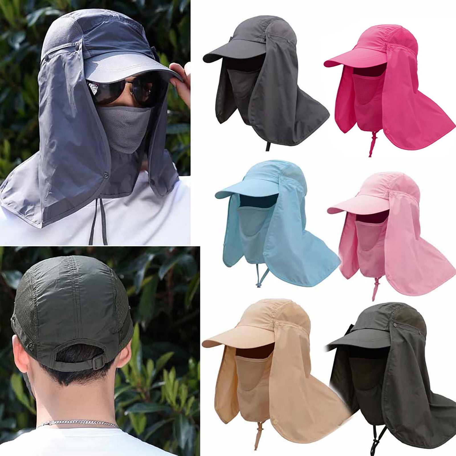 IDALL Trucker Hat,Baseball Cap Hats Sun Caps Hat Hats Unisex Wide Sun ...