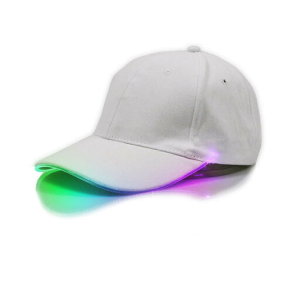 IDALL Trucker Hat,Baseball Cap LED Lighted up Hat Glow Club Party ...