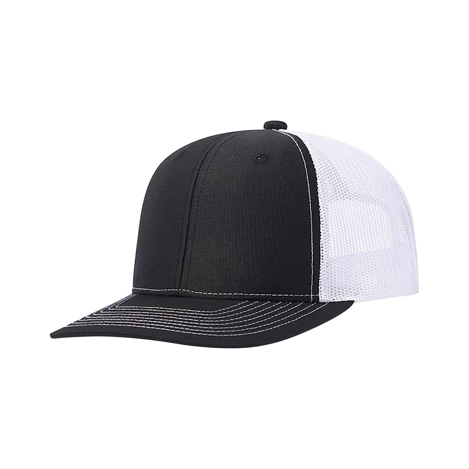 IDALL Trucker Hat Snapback Hats Men's Women's Fashion Slightly Curved ...