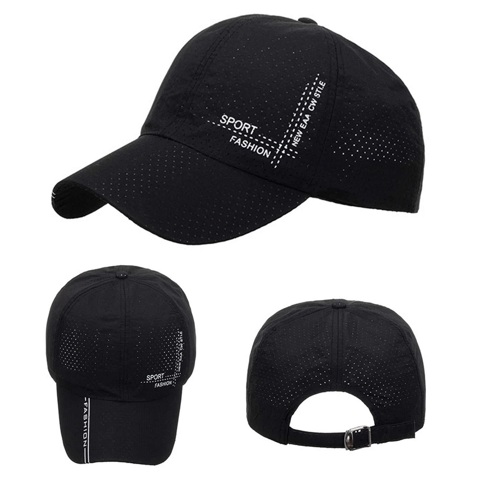 IDALL Trucker Hat Visor Hats Fashion Women Men Sport Mountain Climbing Breathable Beach Baseball ...